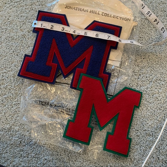 Vintage | Accessories | Vintage Varsity Patches M | Poshmark